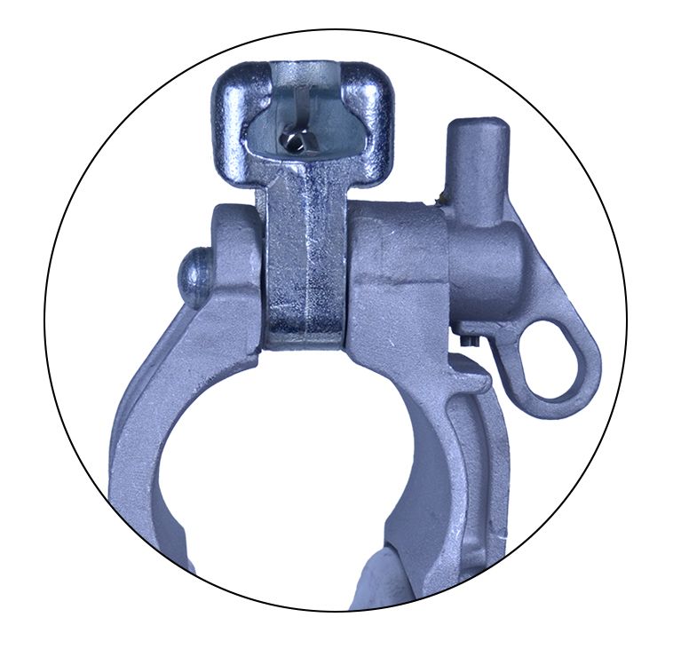 Ball clevis, "Y" fitting, galvanized, bolt 16mm